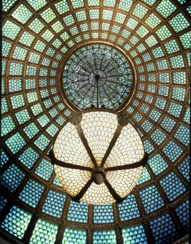 Tiffany Dome at the Chicago Chicago Cultural Center, Courtesy of the ...